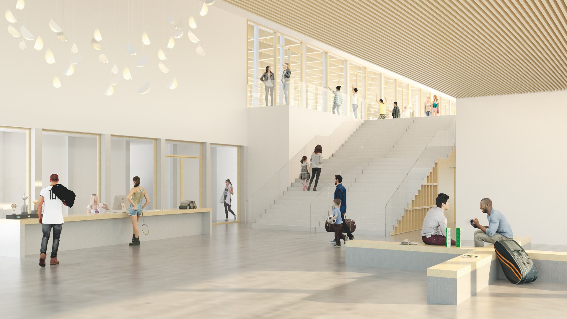 Complexe sportif de Corbeville sur le plateau de Saclay, Orsay (91) | maaj
